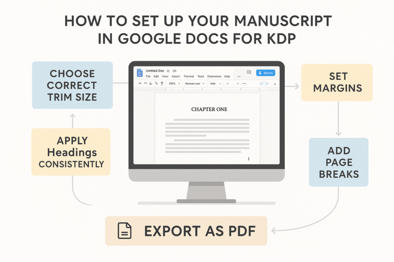 How to Format a Book in Google Docs for KDP - BookBeam